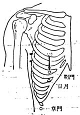 期门穴位位置图功用主治病症标准定位取法刺灸法