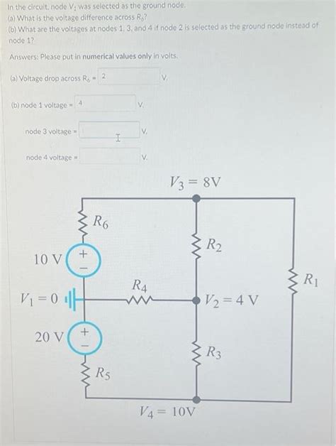 solved in the circuit node v1 was selected as the ground