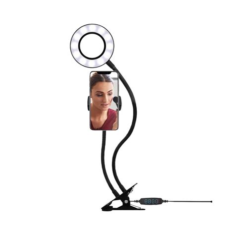 Argomtech 35″ Led Ring Light With Clamp Circuit Zone