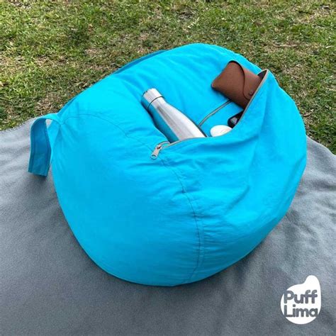¿dónde Comprar Los Famosos Puffs Para Apoyarte En La Arena Puff Playero Puffs Playa