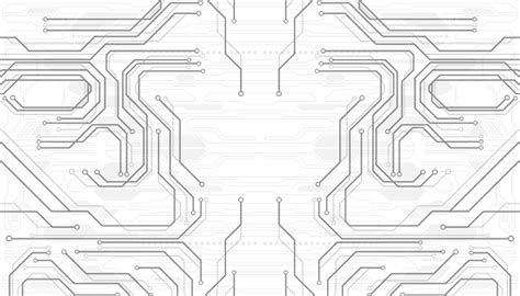 회로 보드 회색조 톤 미래 지향적 인 디지털 기술 통신 시스템 배경 템플릿 벡터 디자인 0명에 대한 스톡 벡터 아트 및 기타 이미지 0명 Cpu 계기판 차량 부분