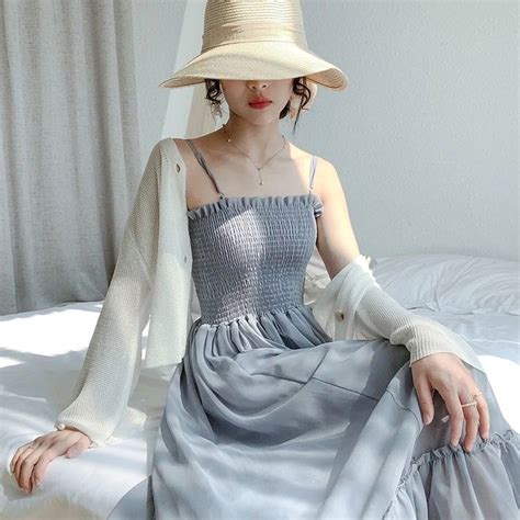 당일출고 셔링 끈나시 원피스