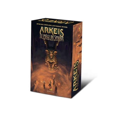 Arkeis Extension Le Piège du Sphinx Jeux de plateau