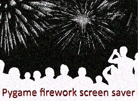 how to generate particles for a screensaver in pygame python programming