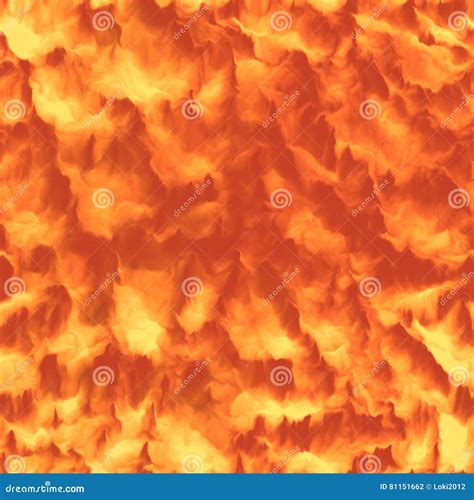 Flame Seamless And Tileable Background Texture Royalty Free Stock