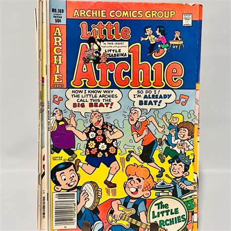 Lot Of Archie Vintage Comic Books Etsy