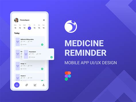 Medicine Reminder Mobile App Uiux Design Behance