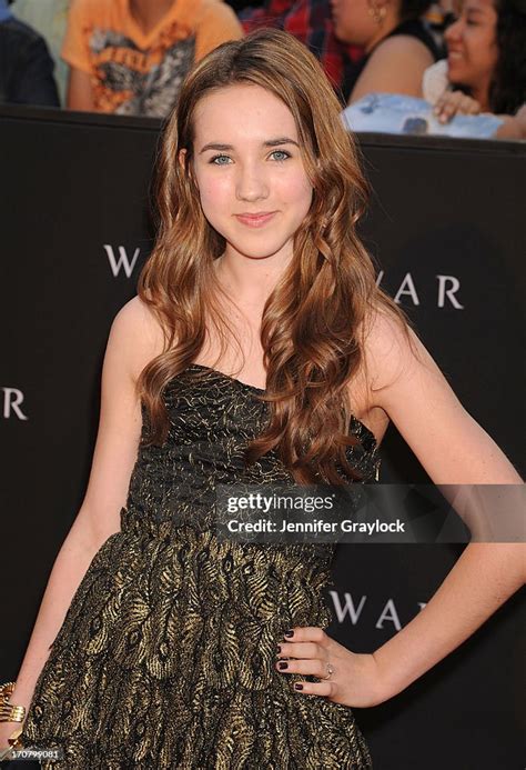 Actress Ruby Jerins Attends The World War Z New York Premiere On