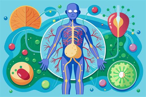 Premium Vector The Diagram Illustrates The Flow Of Lymphatic Fluid