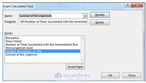 How To Insert And Edit A Calculated Field In An Excel Pivot Table Exceldemy