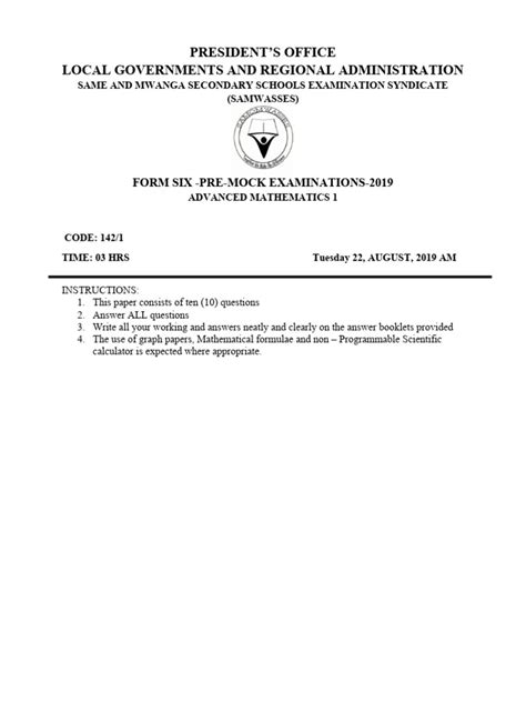 Adv Maths 01 Download Free Pdf Mathematical Objects Mathematical