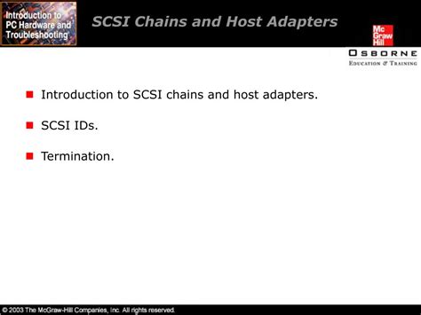PPT Lesson 10 SCSI PowerPoint Presentation Free Download ID 5340399