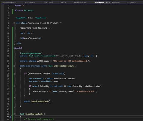 Blazor Server Basics Part Authentication And Authorization Matrixpost Net