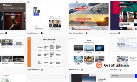 8 Designs De Blog Inspirants Pour Vos Contenus Graphiste Blog