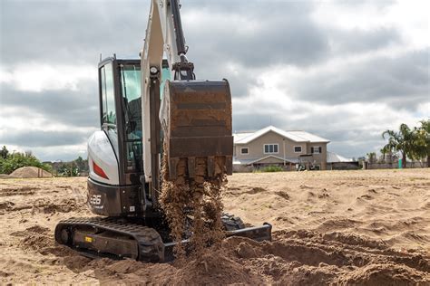 Bobcat E Excavator Rental In Ontario Oaken Equipment
