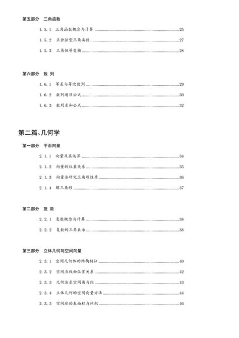 耗时半月！我将高中数学三年知识点，汇进72页笔记，建议人手一份 哔哩哔哩