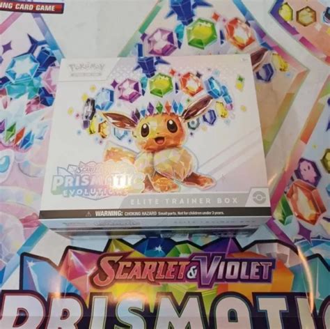 PokÉmon Tcg Prismatic Evolutions Etb Open With Eevee Promo No