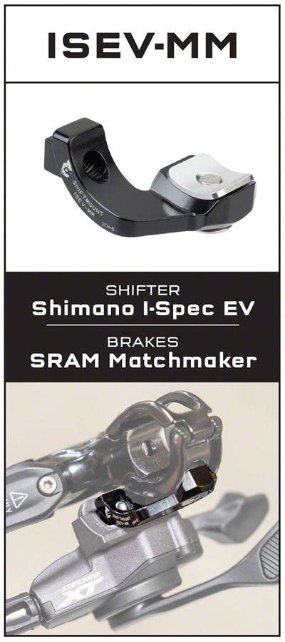 Wolf Tooth Shiftmount I Spec Ev Shifter To Sram Matchmaker Brake