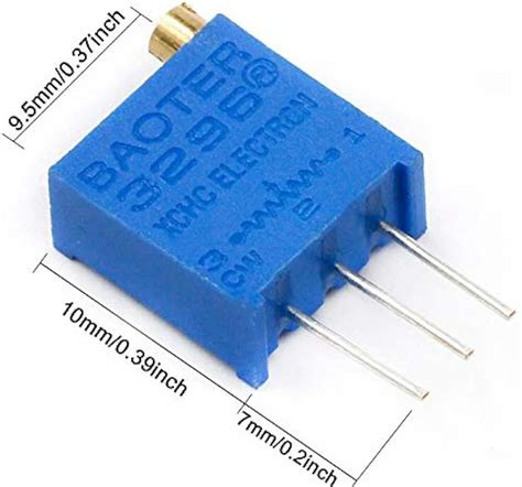 Multiturn Trimmer Potentiometer High Precision