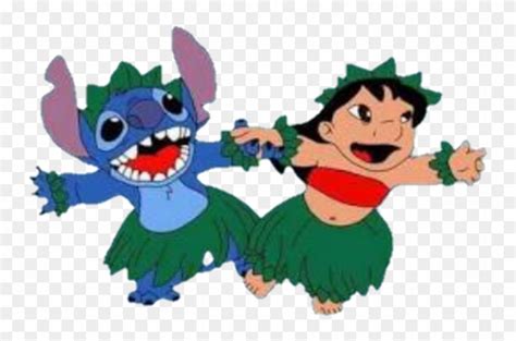 Hawaiian Lilo And Stitch Clipart 1760 X 2407 Png 2357