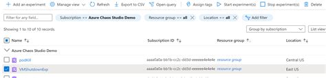 Create And Run A Chaos Experiment By Using Azure Chaos Studio Azure Chaos Studio Microsoft Learn