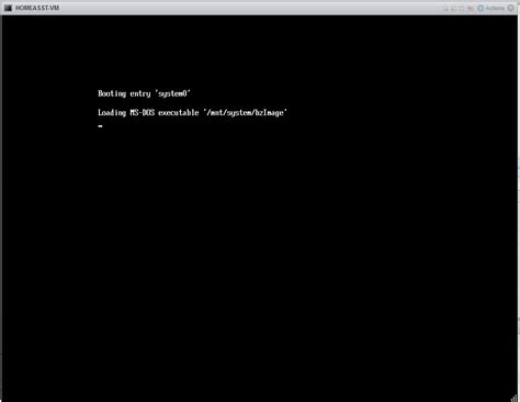 Vm Stuck At Auto Boot Home Assistant Community