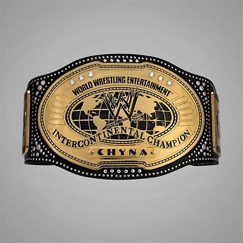 Chyna Signature Series Wwe Championship Belt Intercontinental Edition