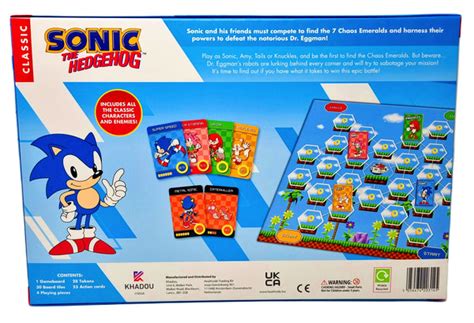 Sonic The Hedgehog Board Game Sonic Battle The Search For The Chao