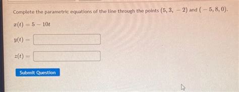 Solved Find The Equation Of The Line L That Passes Throught Chegg