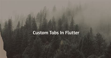 custom tabs in flutter the importance of navigation in mobile… by