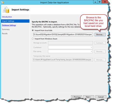 Migrating Databases Over To Azure Sql Database
