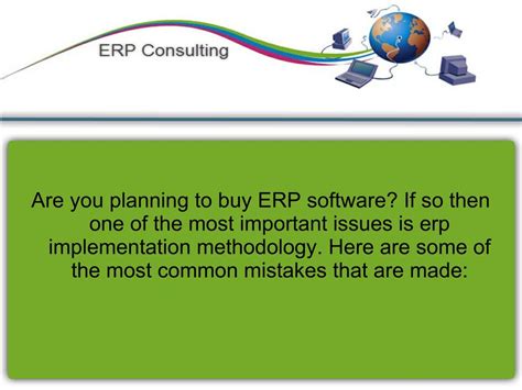 PPT Common Mistakes Of ERP Implementation Methodology PowerPoint Presentation ID 7502785