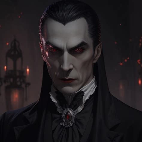Premium Ai Image Dracula With His Big Theeth