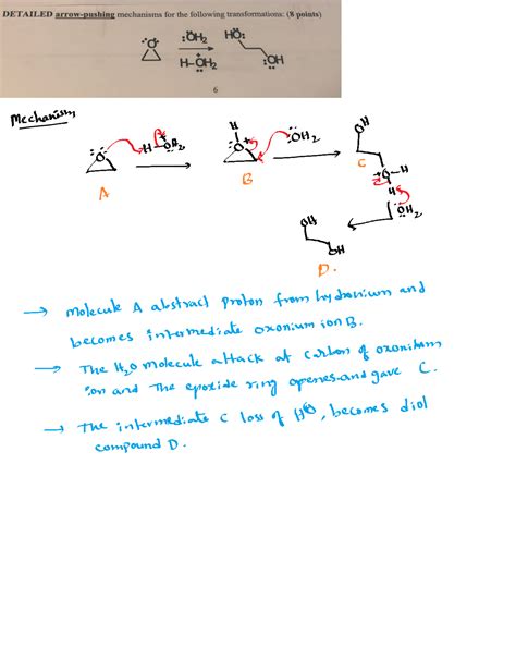 [solved] Please Provide Explanation 22 Draw Detailed Arrow Pushing Course Hero
