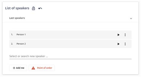 List Of Speakers Cannot Be Rearranged On Mobile · Issue 6589