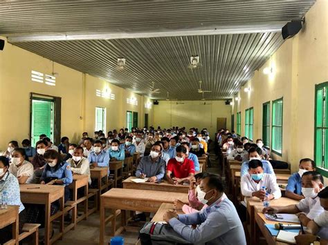 កិច្ច ប្រជុំ ណែនាំ គណៈមេប្រយោគ នៅ តាម មណ្ឌល សំណេរ ទាំង ២៥ រាជធានី ខេត្ត សារព័ត៌មាន នគរវត្ត