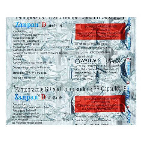Buy Zanpan D Capsule Online Uses Side Effects Price And Substitutes