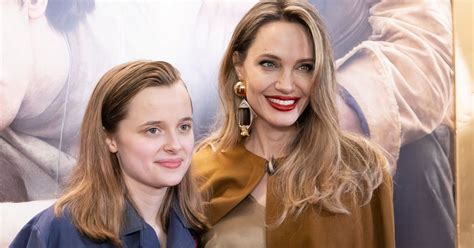 Angelina Jolie And Brad Pitts Daughter Vivienne Drops Her Fathers