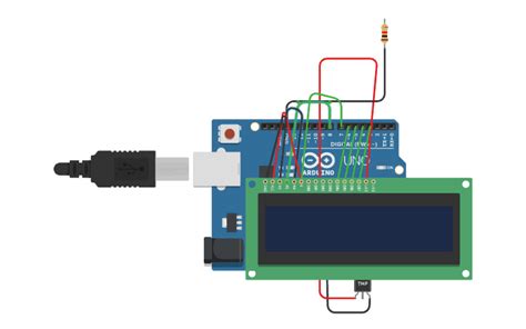 Circuit Design Temp Tinkercad