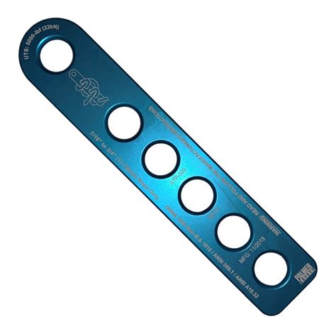 Lightweight Aluminum End Termination Plate Palmer Safety