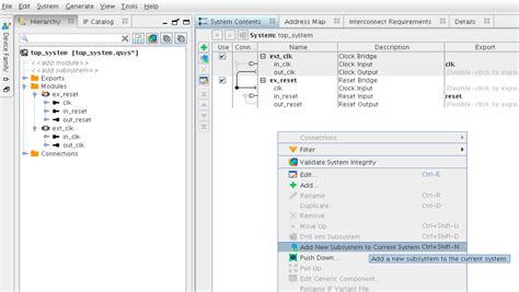 Add A Processor Subsystem To The Top Level Add A Processor Subsystem To The Top Level