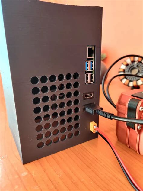 Xbox Inspired Raspberry Pi 4 Case By Paolo Pace Download Free Stl Model