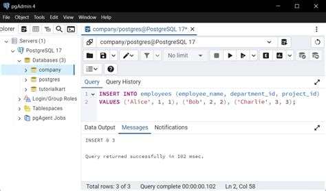 Postgresql Create Table With Multiple Foreign Keys Examples