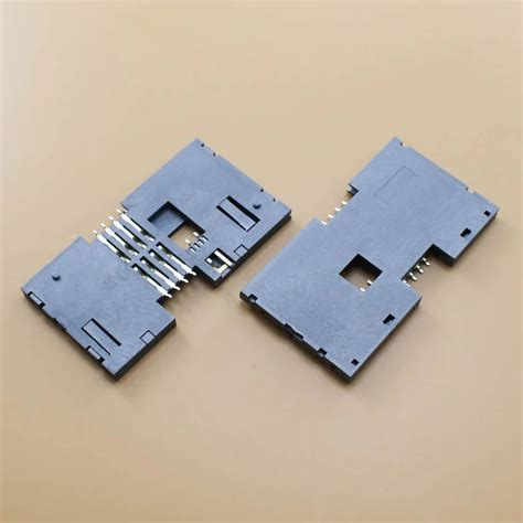 YuXi High Quality 1pcs Lot SMD IC Card KF 011 Memory Card Reader Holder Socket Tray Slot