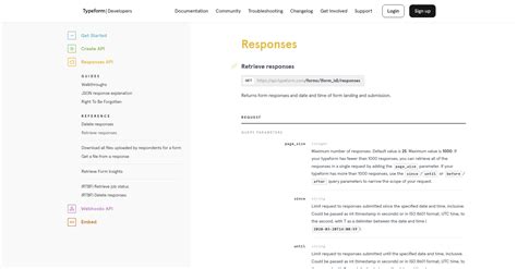 Using The Typeform Api To Get Responses With Php Examples Endgrate
