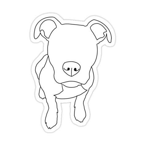 Pitbull Puppy Sticker For Sale By Jtaylor97 Pitbull Puppy Puppies