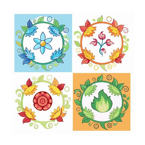 Beautiful Ornate Floral Frame Border Vector Illustration Premium Ai Generated Vector