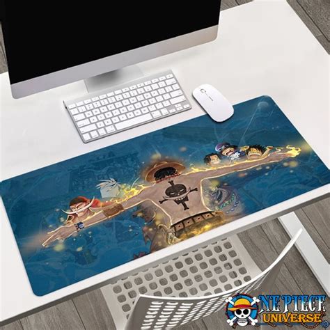 Ace Mouse Pad One Piece Gaming Official One Piece Merch Collection 2024 One Piece Universe Store