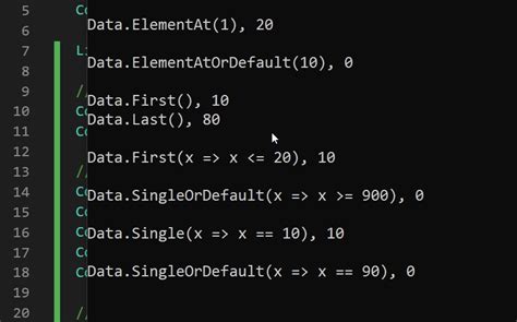 Single Singleordefault First And Firstordefault In Linq Net C