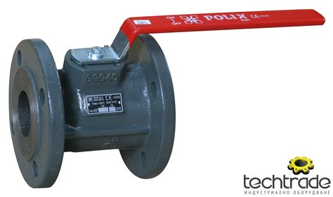 Сферичен кран, сферографитен чугун, на фланци, KPC, PN16 DN25